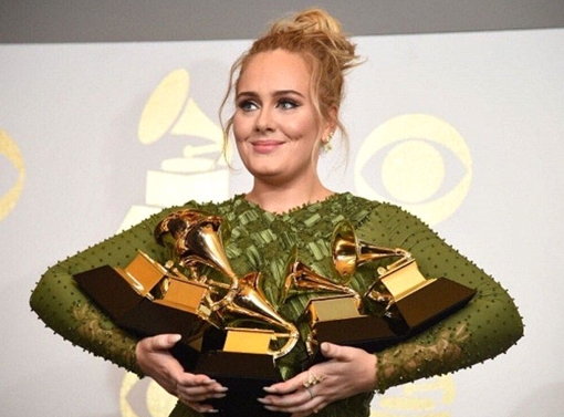 Lễ trao giải Grammy lần thứ 59: Adele đại thắng, lặp lại lịch sử Grammy lần thứ 54 - Báo Công an ...