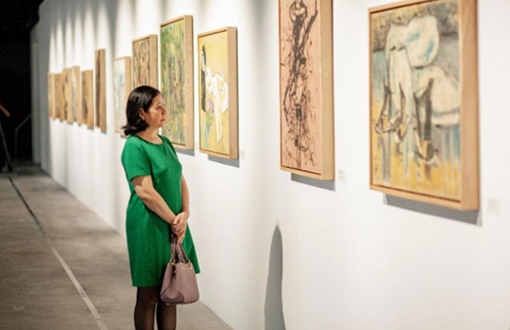 NSƯT Thanh Lam: “Tranh của họa sĩ Phạm Lực gợi cho tôi ký ức về ba ...