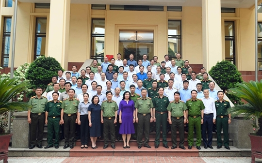 Bộ Công an gặp mặt học viên Lớp Bồi dưỡng kiến thức Quốc phòng, An ninh ...