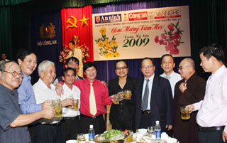 Ngày vui của "người nhà" Báo CAND - Báo Công an Nhân dân điện tử